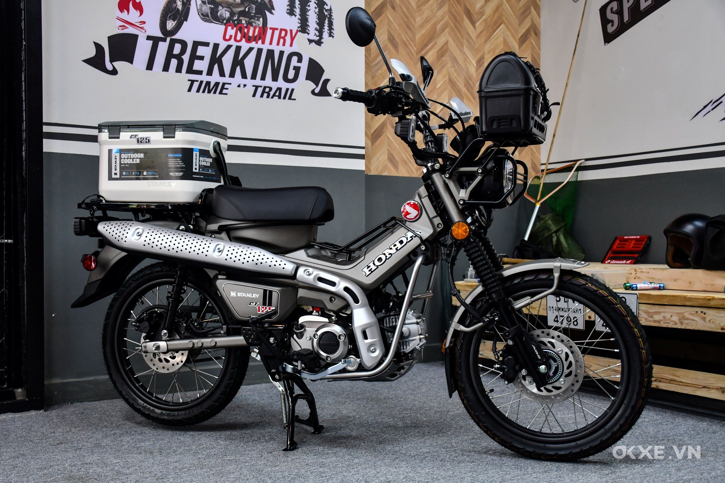 Đánh giá Honda CT125 Stanley 2023 - ‘món đồ chơi’ có 1 không 2