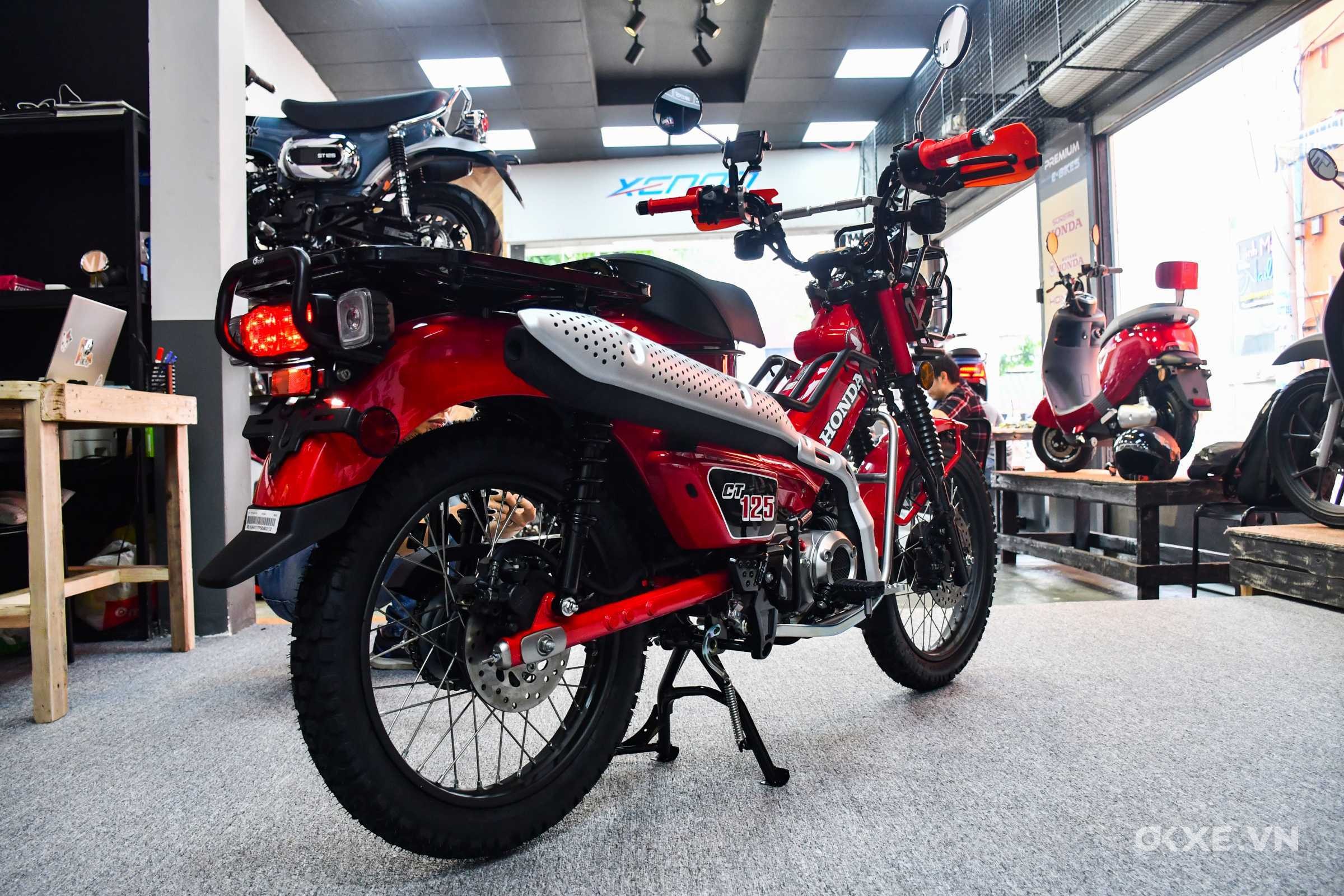 Honda CT125 2023 giá hơn 150 triệu - phiên bản off-road của Super Cub